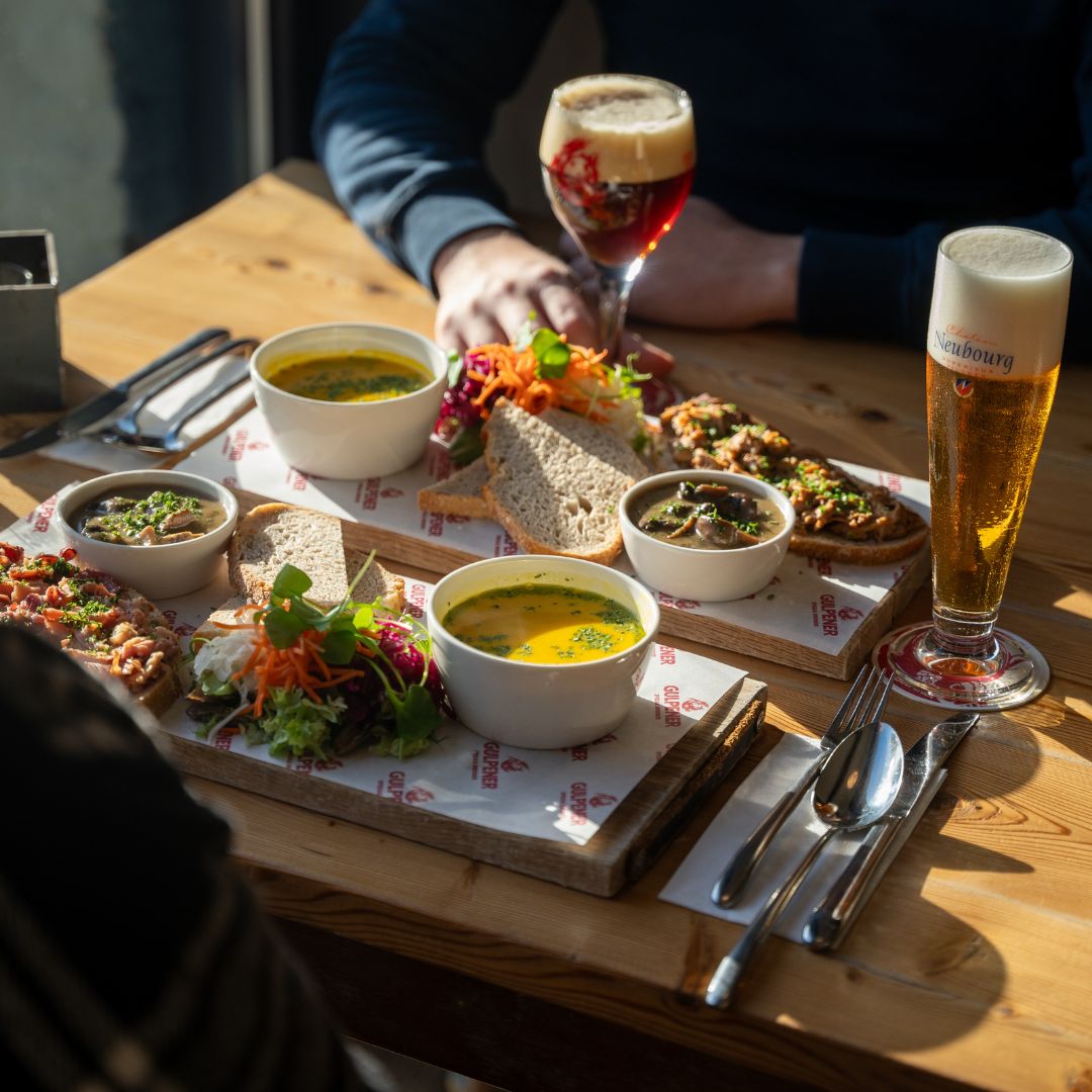 2-gangen lunch bij het Gulpener Brouwlokaal | Smart Market
